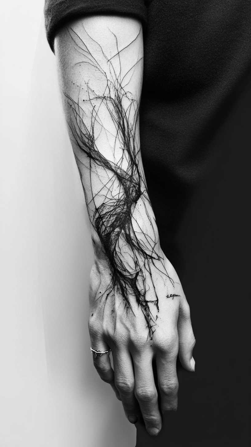 Sketch Arm Tattoo Designs 4K HD Download